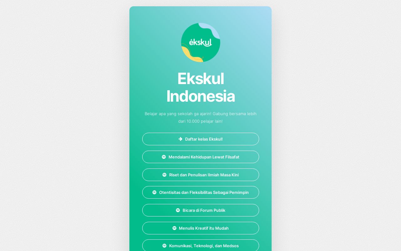 Ekskul Indonesia